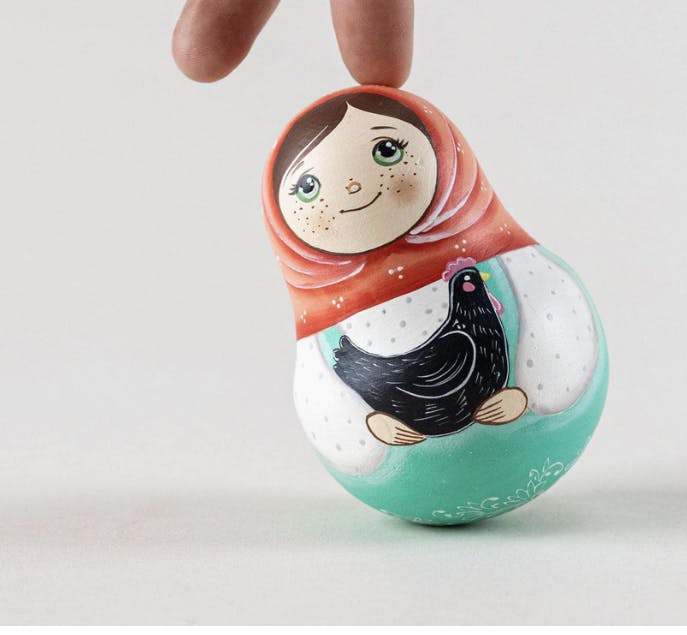 Roly-Poly Toy | Shuffle Collective